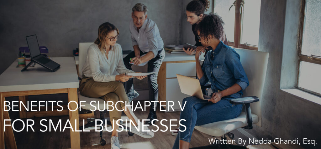 Benefits of Subchapter V for Small Businesses | Vegas Legal Magazine