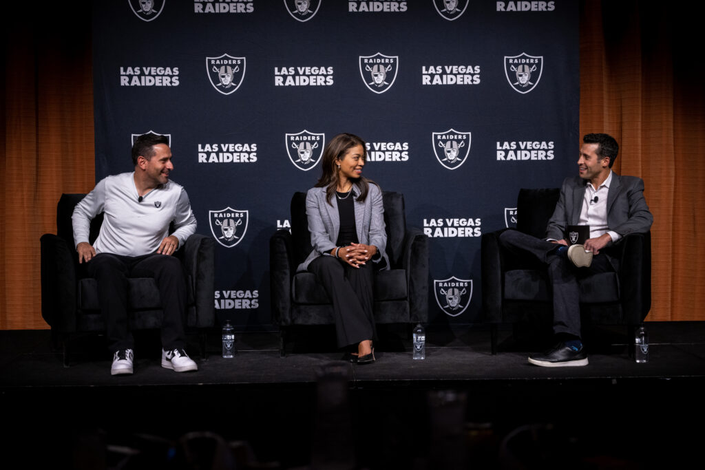 Las Vegas Raiders President Sandra Douglass Morgan Helps Team Win Off ...
